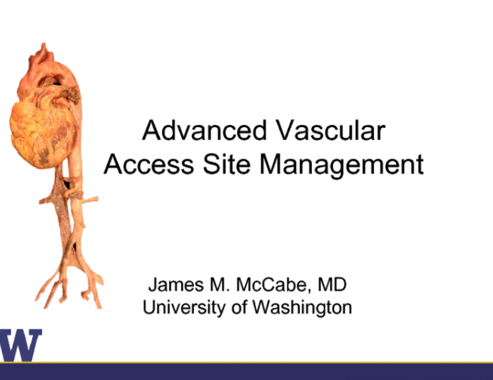 Advanced Vascular Access Site Management | tctmd.com